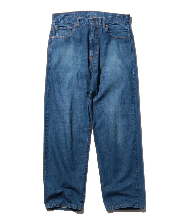 Beams Plus 5 Pocket Wide Denim, Used Wash – Blackstock & Weber