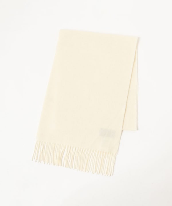 Beams Plus Solid Cashmere Scarf, Off White – Blackstock & Weber